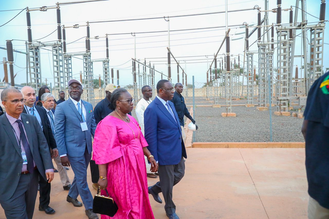 Macky Sall sur la centrale solaire de Malicounda : "notre objectif est ...