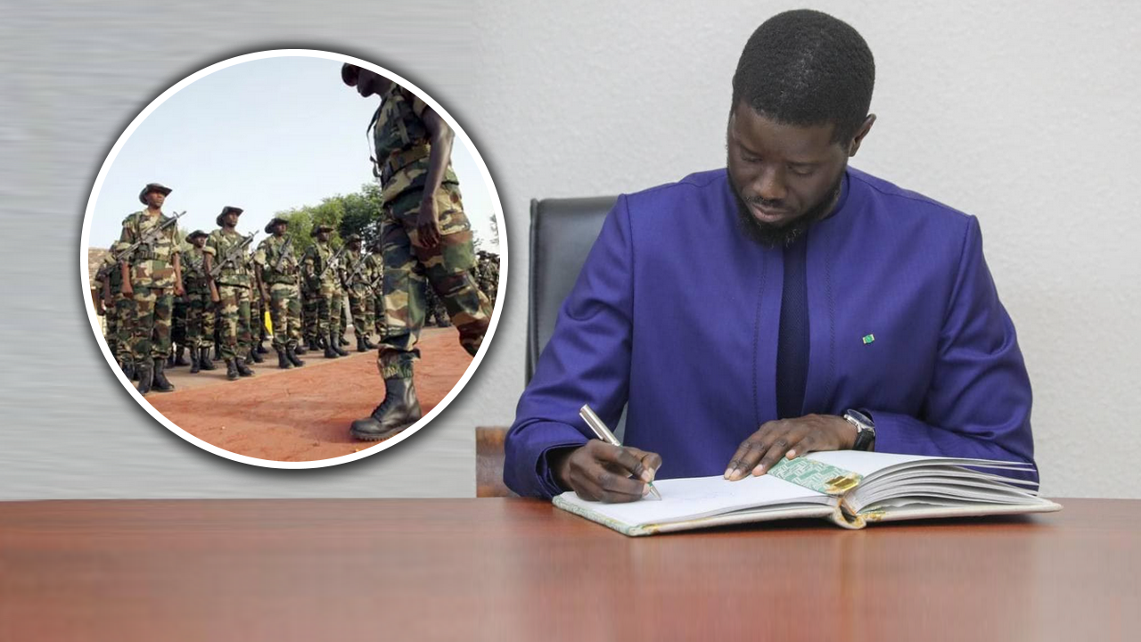 Recrutement dans les Armées : le président Diomaye réforme les ...